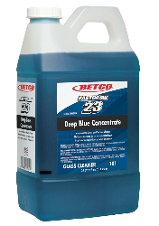 GLASS CLEANER, DEEP BLUE, BETCO, CONCETRATE, 67.63 OZ., 4/CT - Cleaning ...